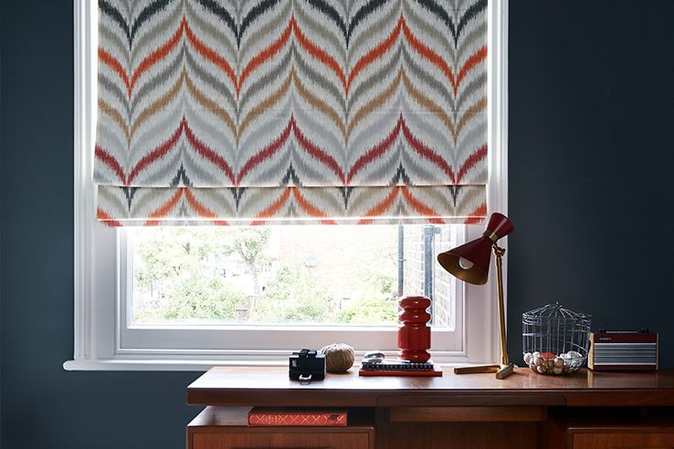 Red Roman Blinds | Made-to-Measure in the UK | Hillarys™