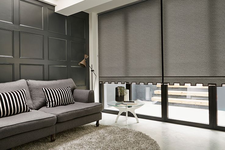Black Roller Blinds | Made-to-Measure in the UK | Hillarys™