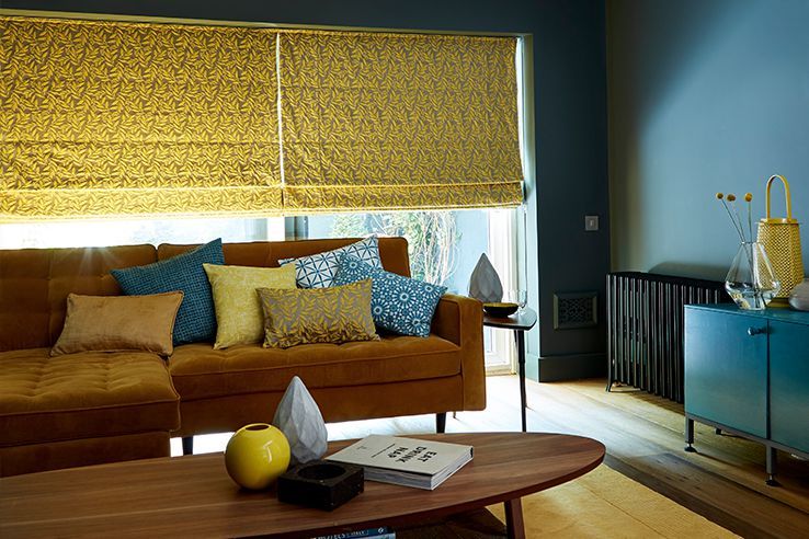 Yellow Roman Blinds | Made-to-Measure in the UK | Hillarys™