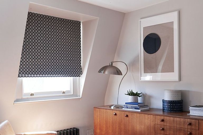 Blue Roman Blinds | Made-to-Measure in the UK | Hillarys™