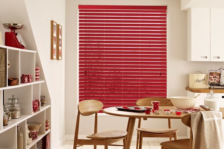 Red Venetian Blinds | Made-to-Measure in the UK | Hillarys™