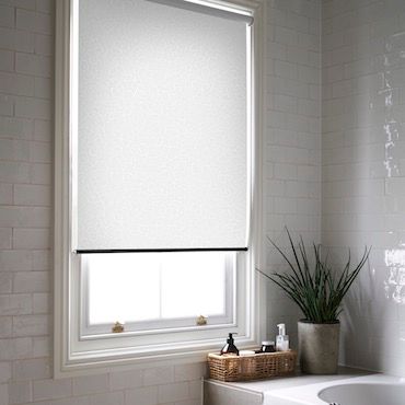 Yasmin White Roller blind | Hillarys