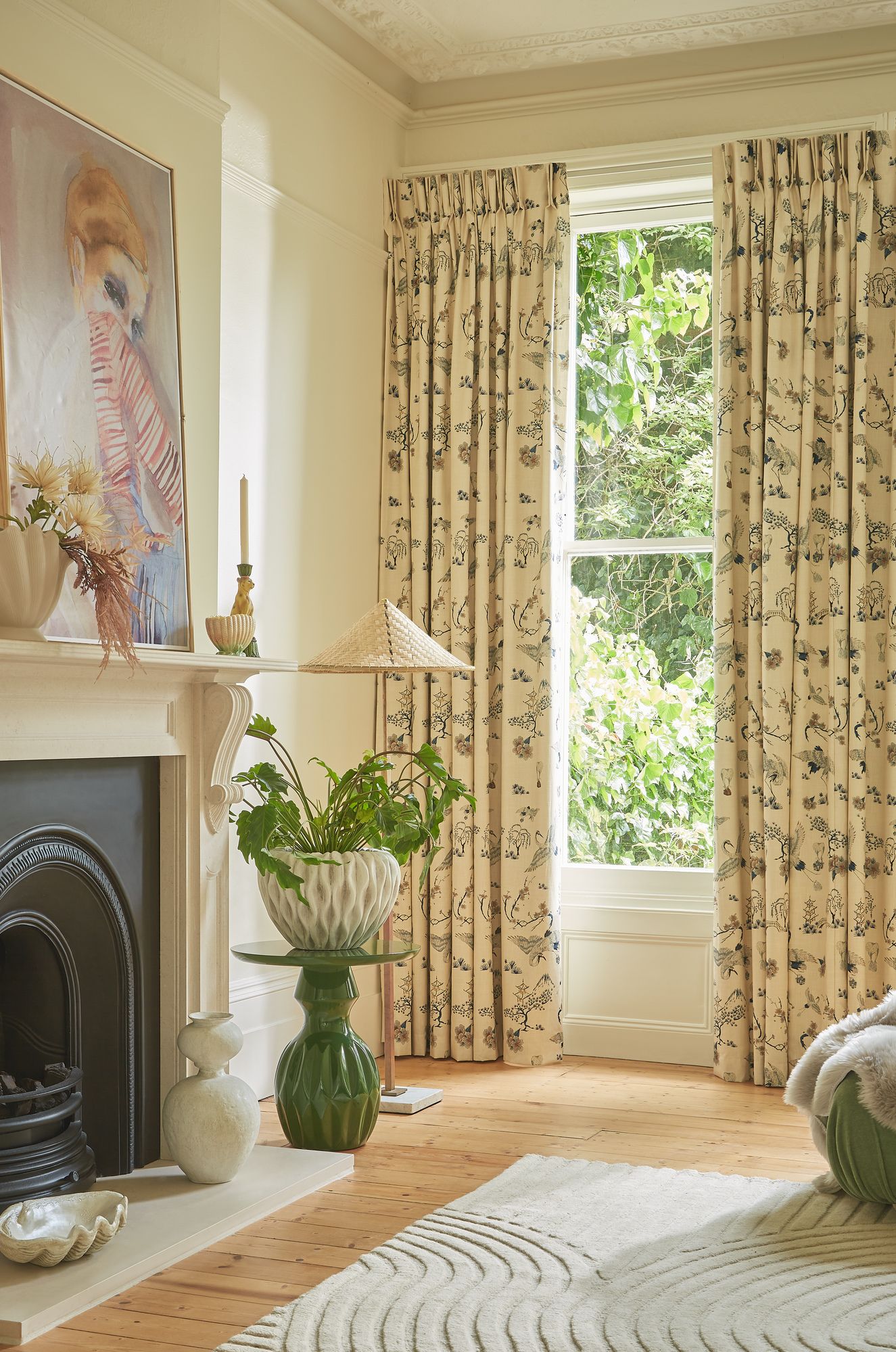 Double pleat curtains store