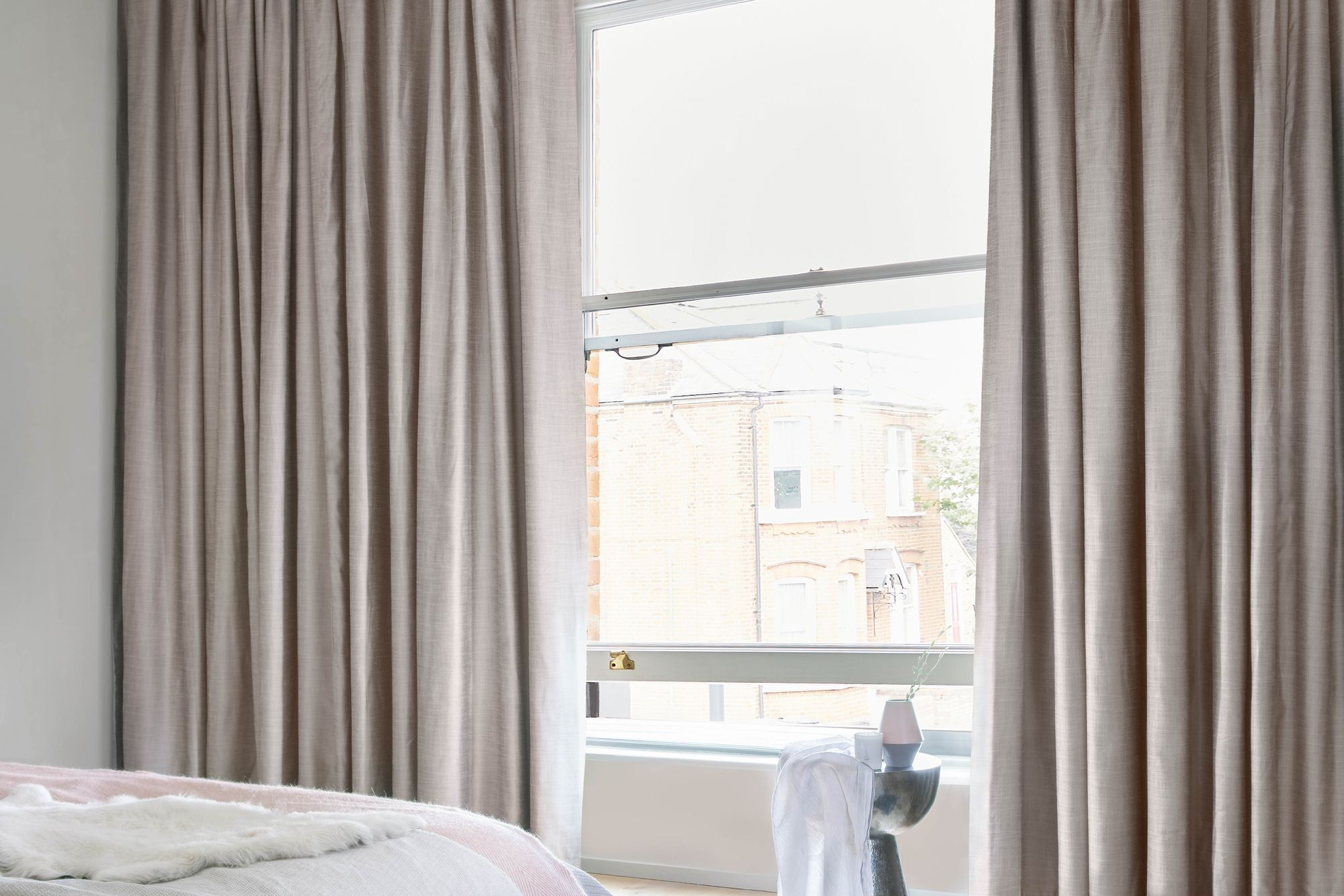 Made to Measure Grey Pencil Pleat Curtains - Hillarys™
